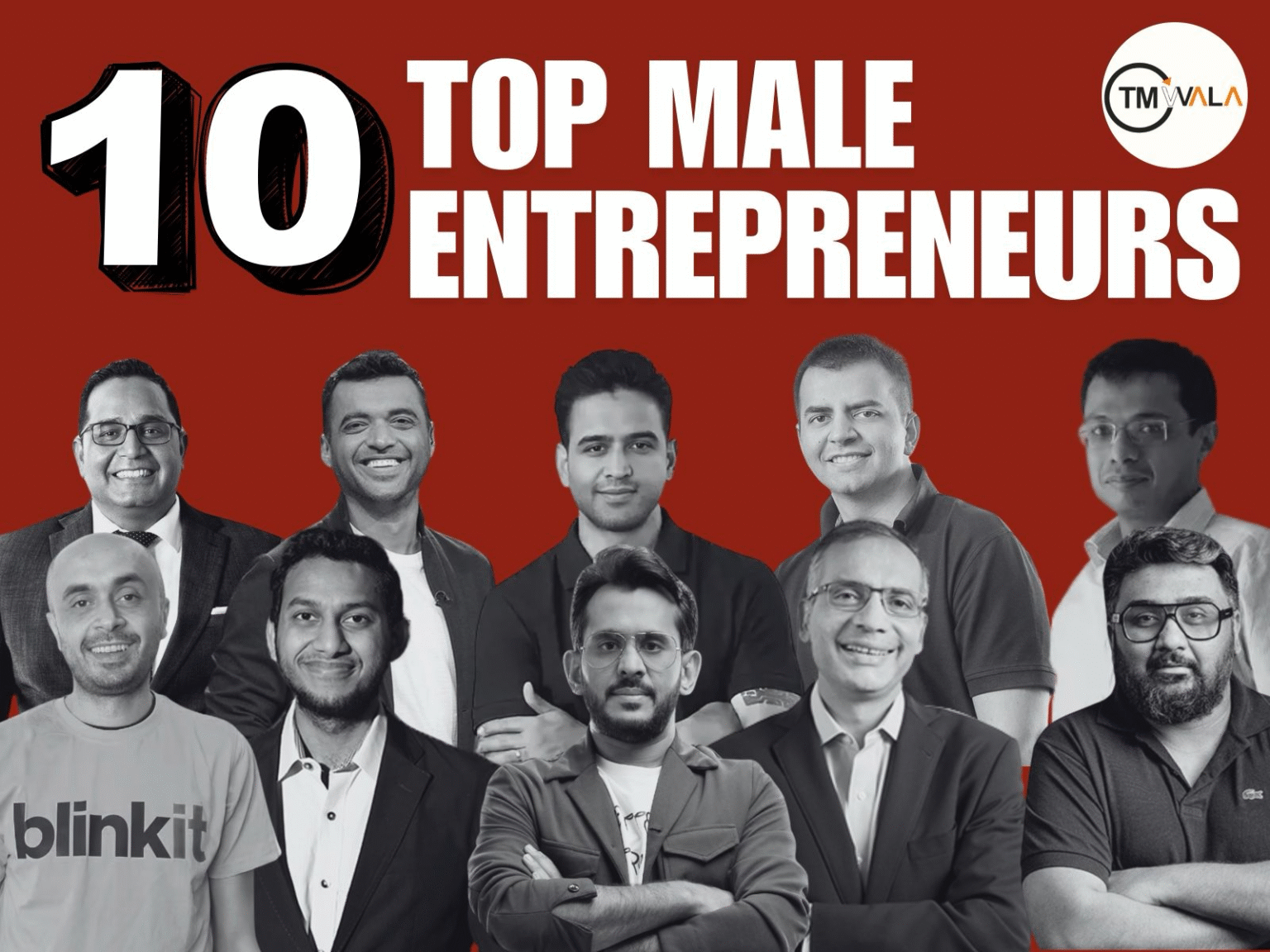 Top 10 Male Entrepreneurs in India: Innovators & Leaders